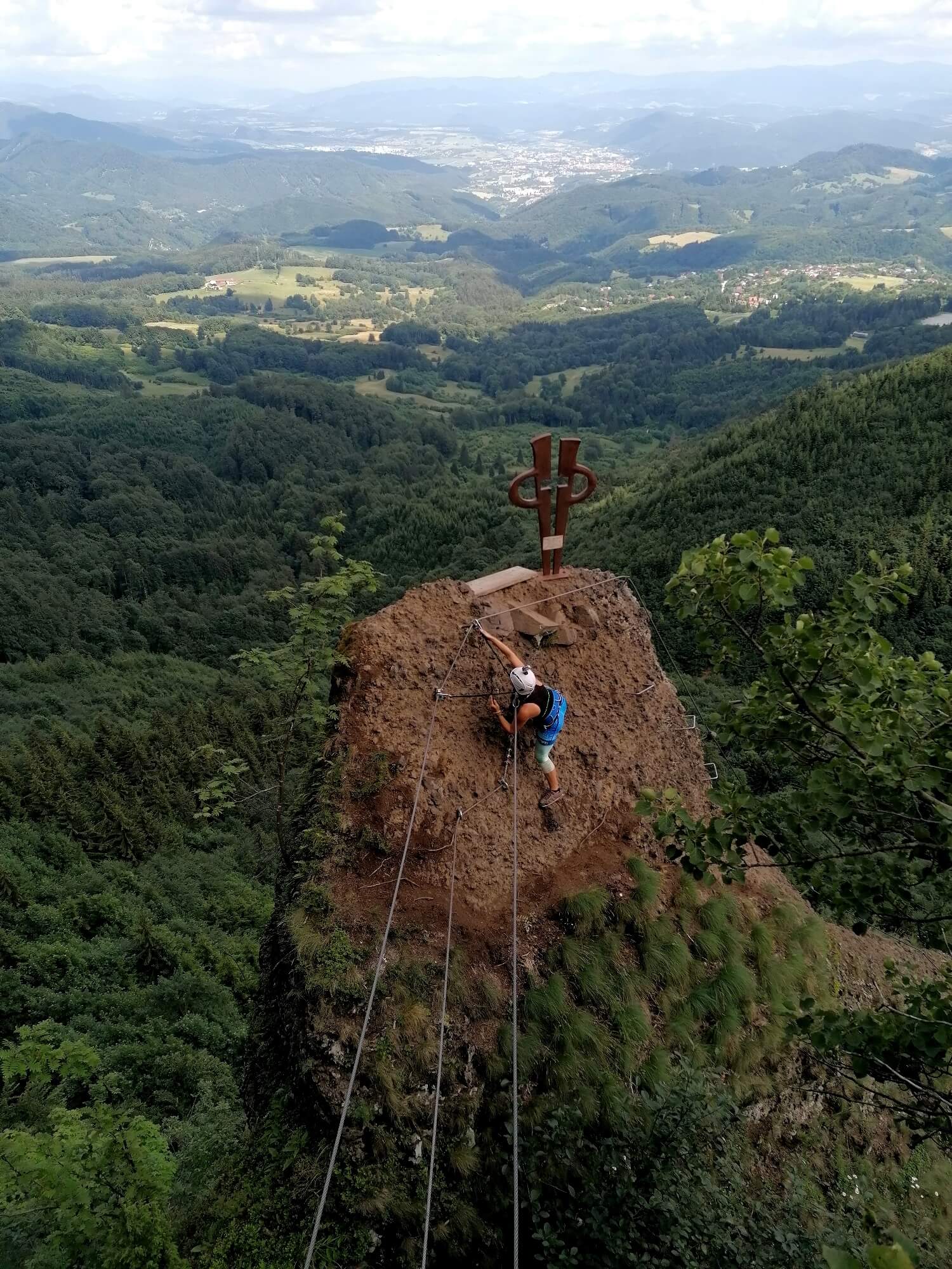 Via ferrata Skalka at Kremnica, Slovakia - MiliMundo